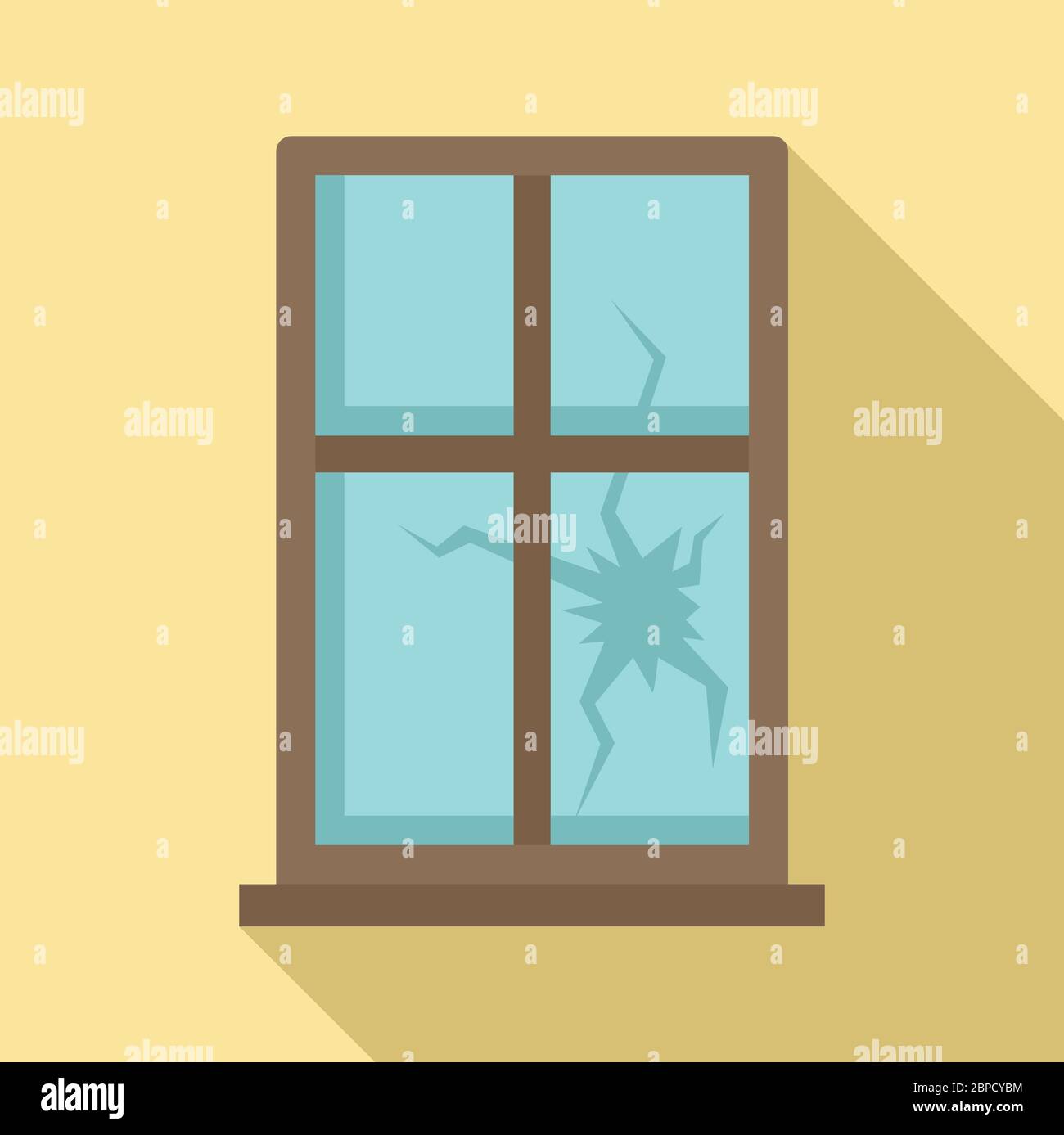 Earthquake damage home interior Stock Vector Images - Alamy