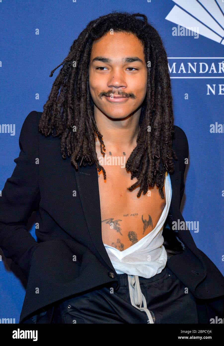 New York, NY - Feb 05, 2020: Luka Sabbat attends the 2020 amfAR New ...
