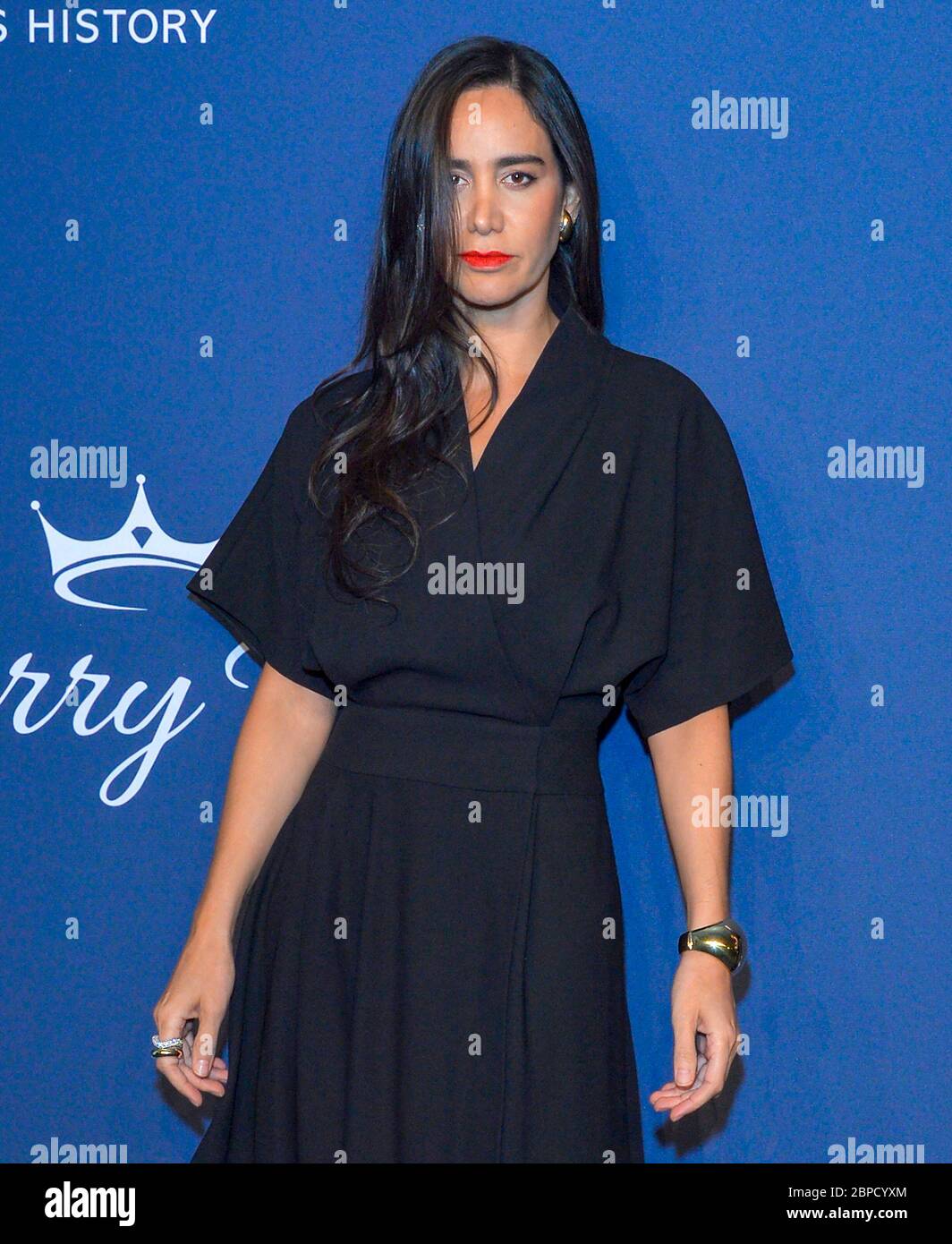 New York, NY - Feb 05, 2020: Ana Khouri attends the 2020 amfAR New York ...