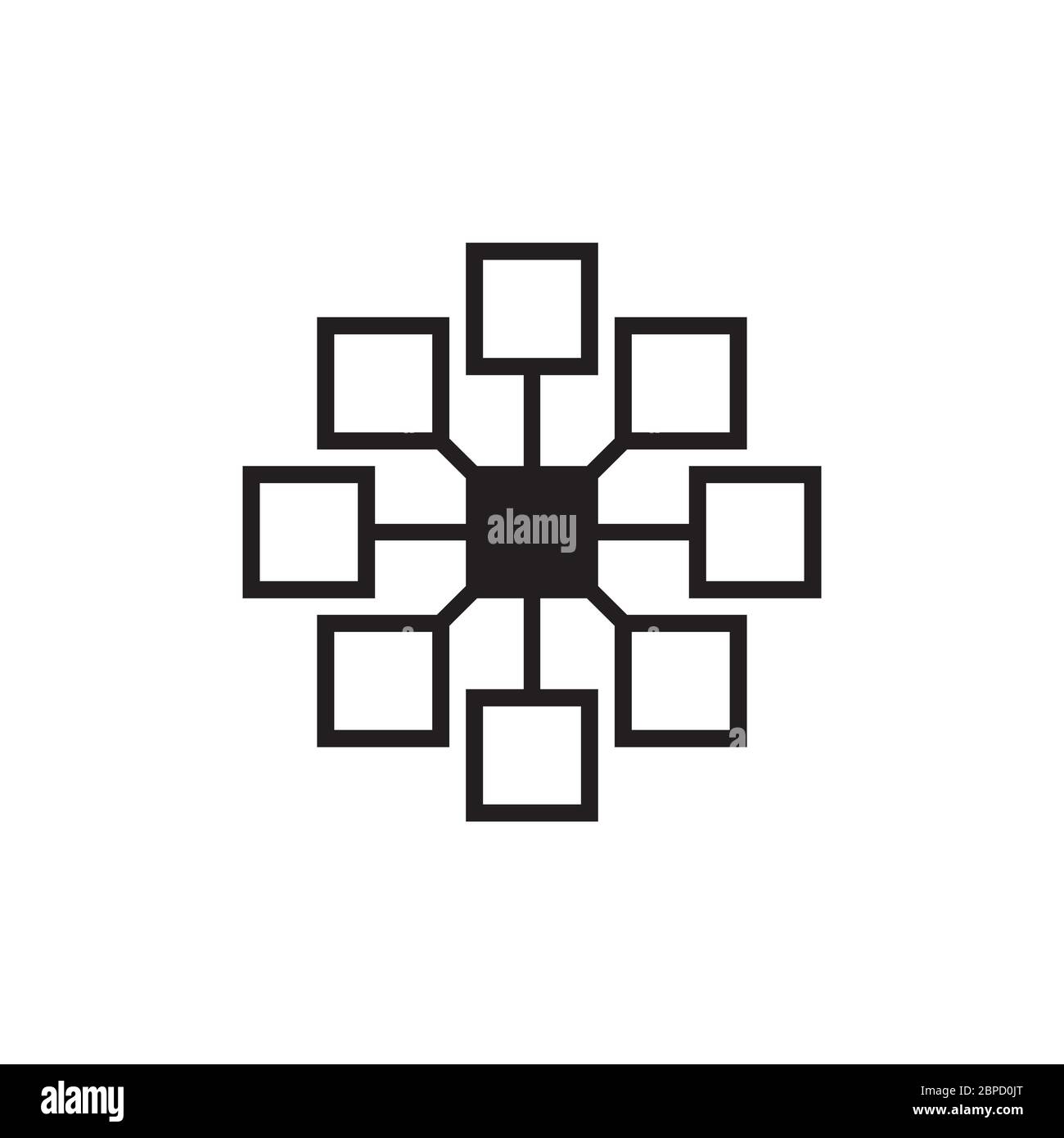 network icon design concept. vector illustration Stock Vector Image ...