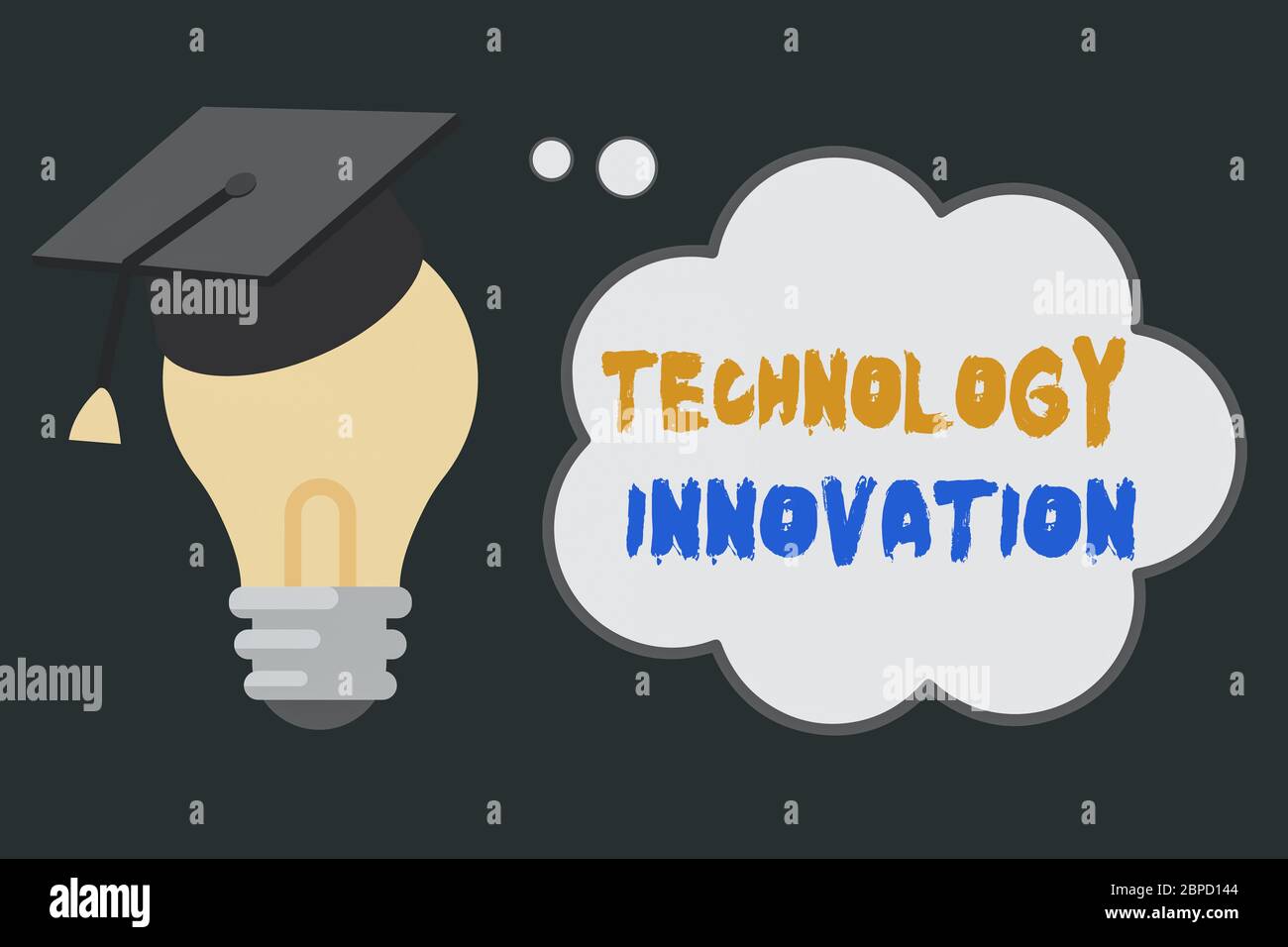 Handwriting text Technology Innovation. Conceptual photo significant ...