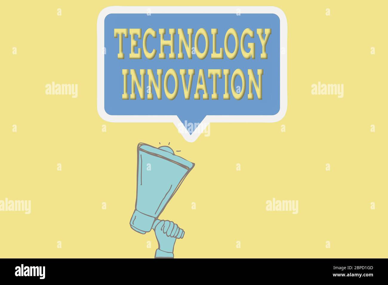 Handwriting text writing Technology Innovation. Conceptual photo ...