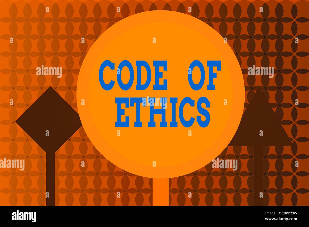 Handwriting text writing Code Of Ethics. Conceptual photo basic guide ...
