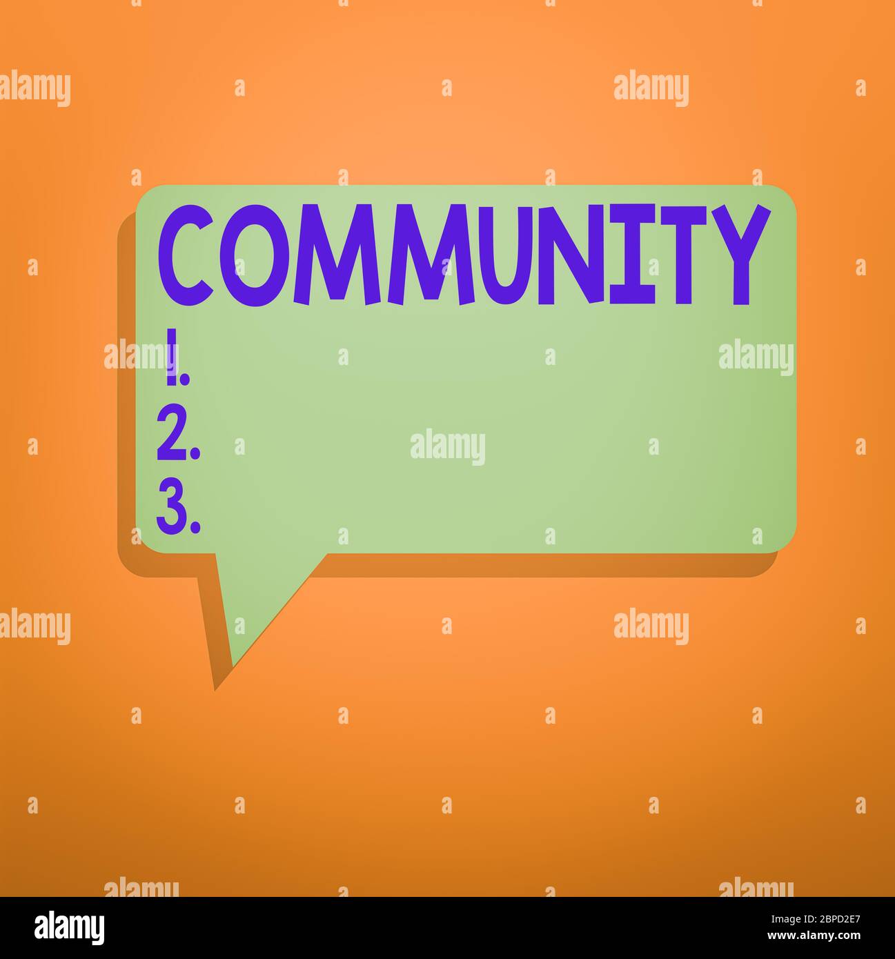 Conceptual hand writing showing Community. Concept meaning specific ...