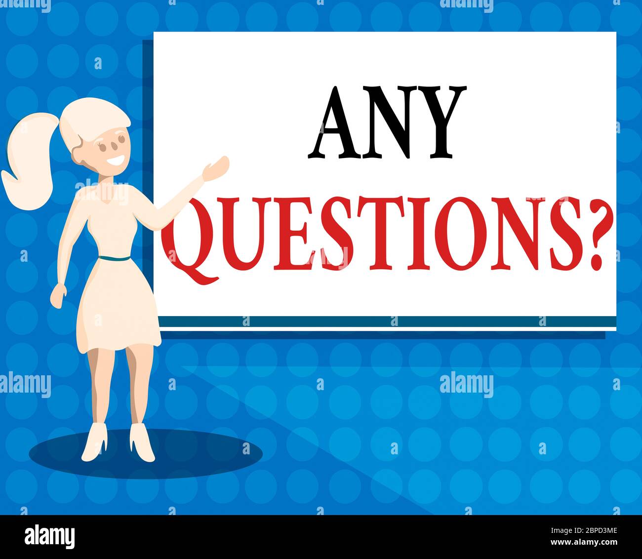 Writing note showing Any Questions Question. Business concept for you ...