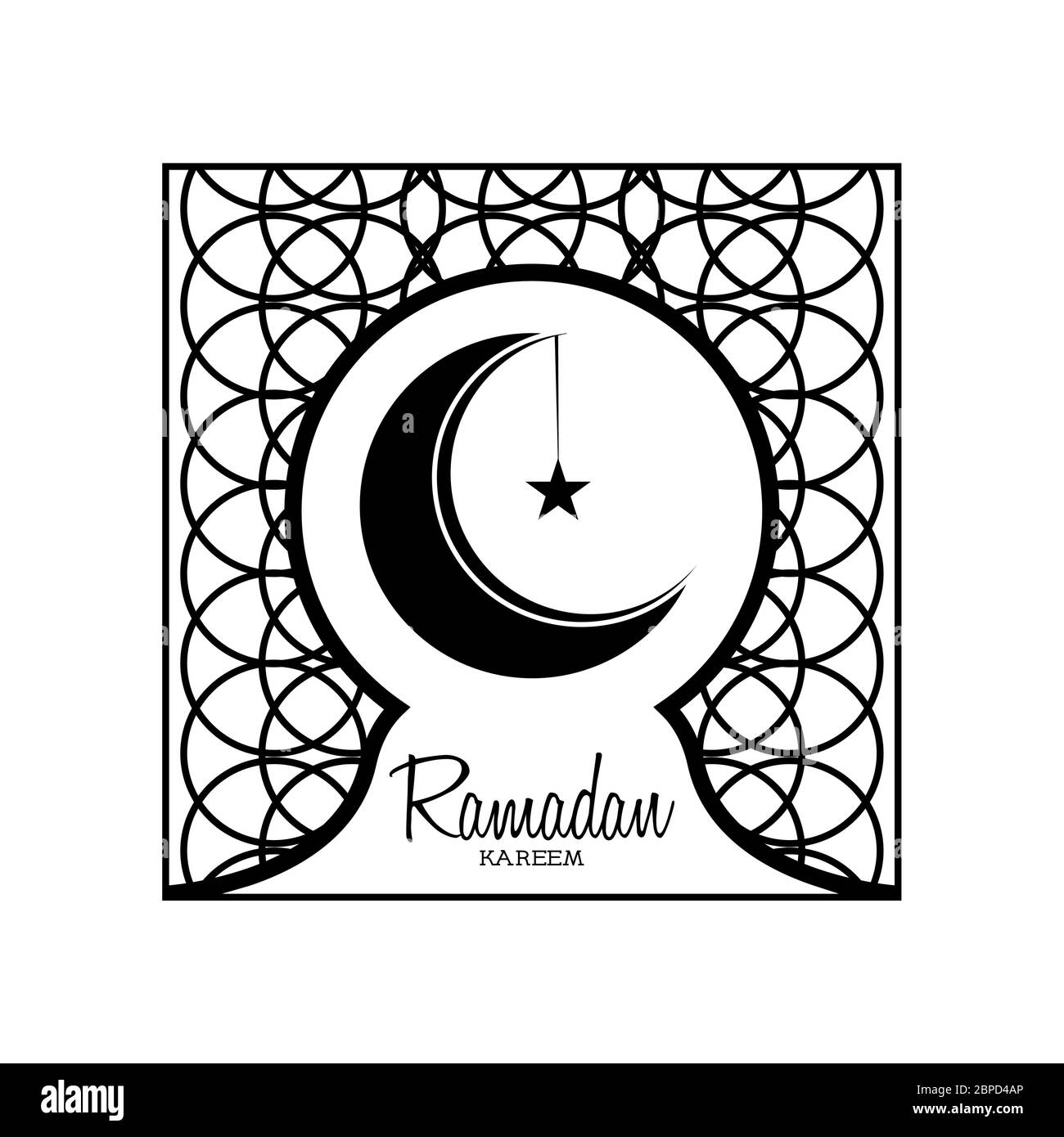 Muslim holiday ramadan kareem Black and White Stock Photos & Images - Alamy