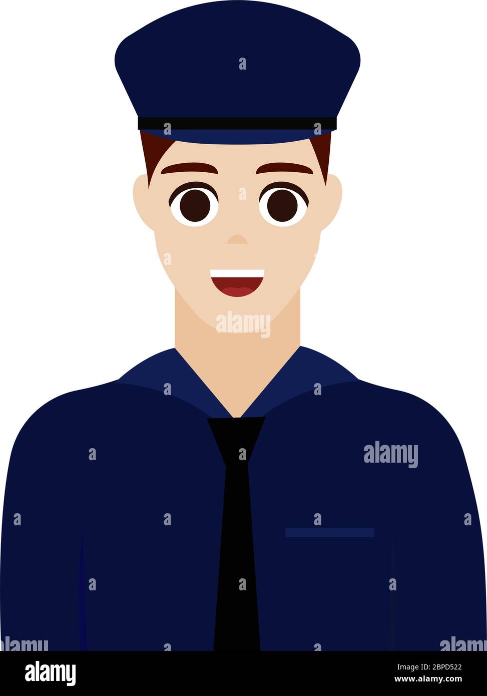 Policeman clip art Cut Out Stock Images & Pictures - Alamy