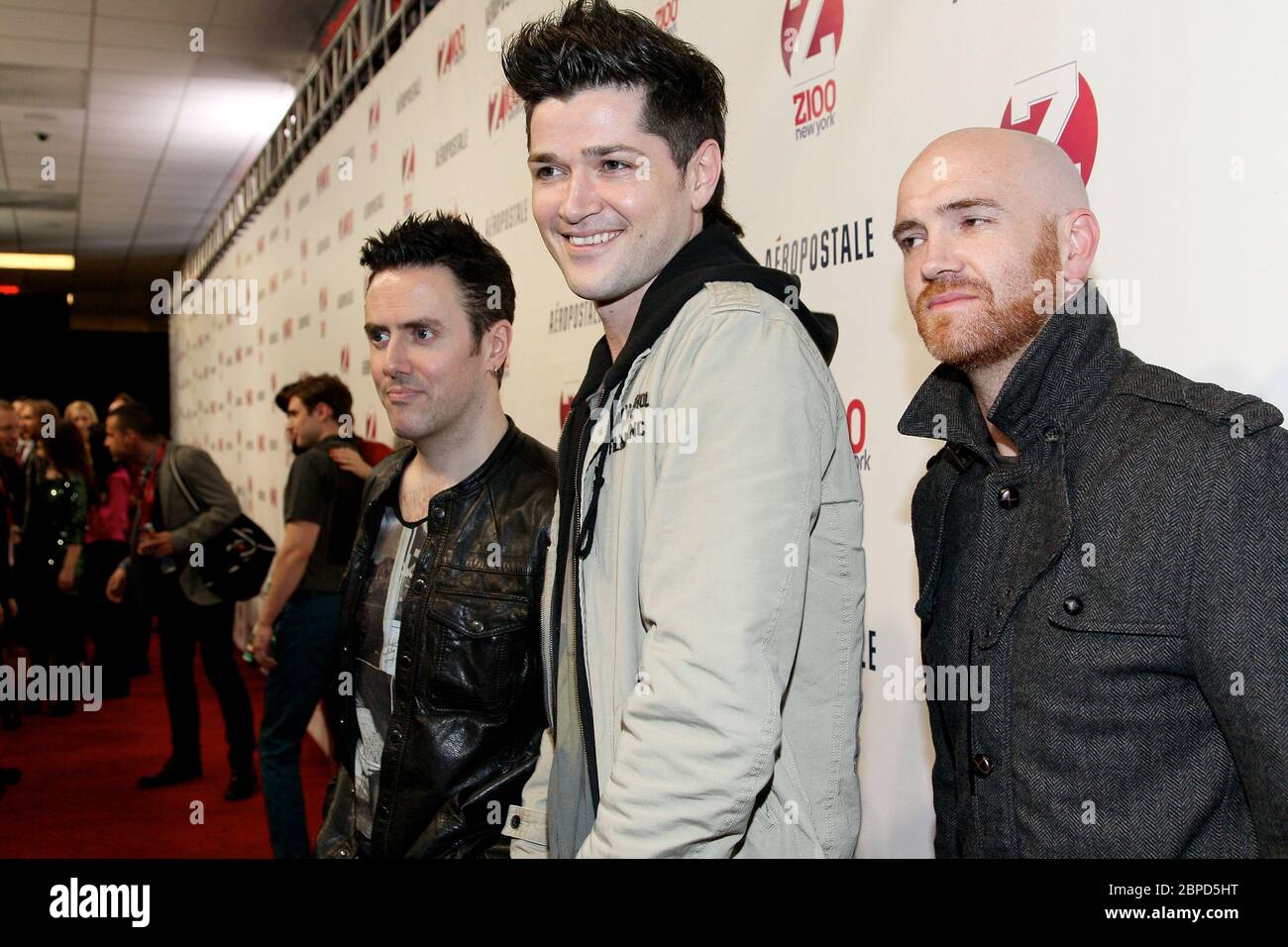 New York, NY, USA. 9 December, 2011. Glen Power, Danny O'Donoghue, Mark ...
