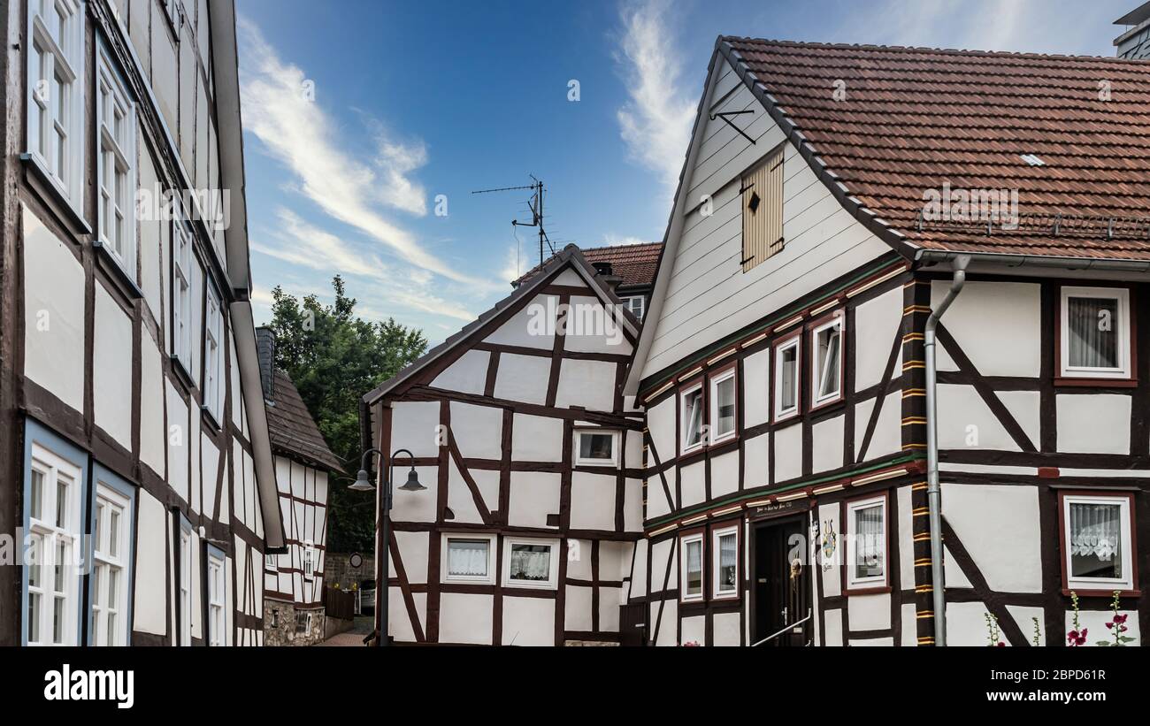 House frankenberg hesse germany hi-res stock photography and images - Alamy
