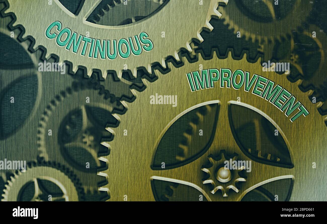 Conceptual hand writing showing Continuous Improvement. Concept meaning ...