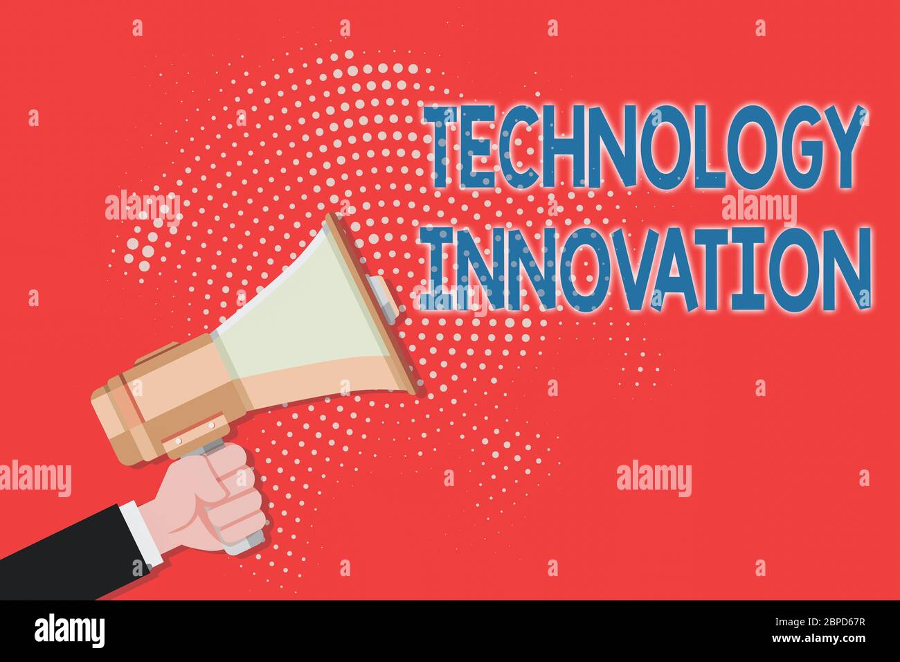 Writing note showing Technology Innovation. Business concept for ...