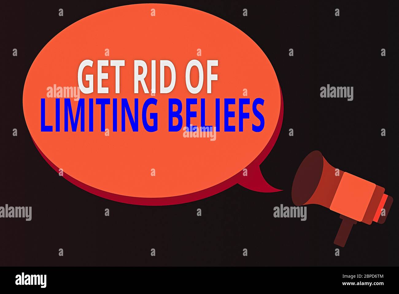 Conceptual hand writing showing Get Rid Of Limiting Beliefs. Concept ...