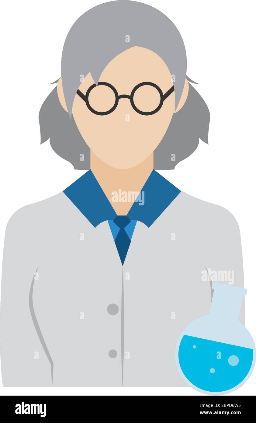 Laboratory woman biologist Cut Out Stock Images & Pictures - Alamy