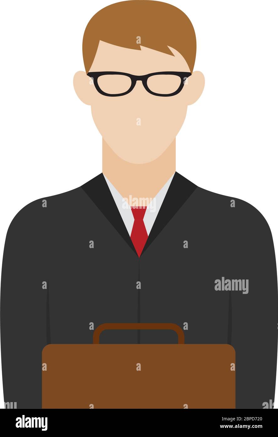 Isolated attorney icon Stock Vector Image & Art - Alamy