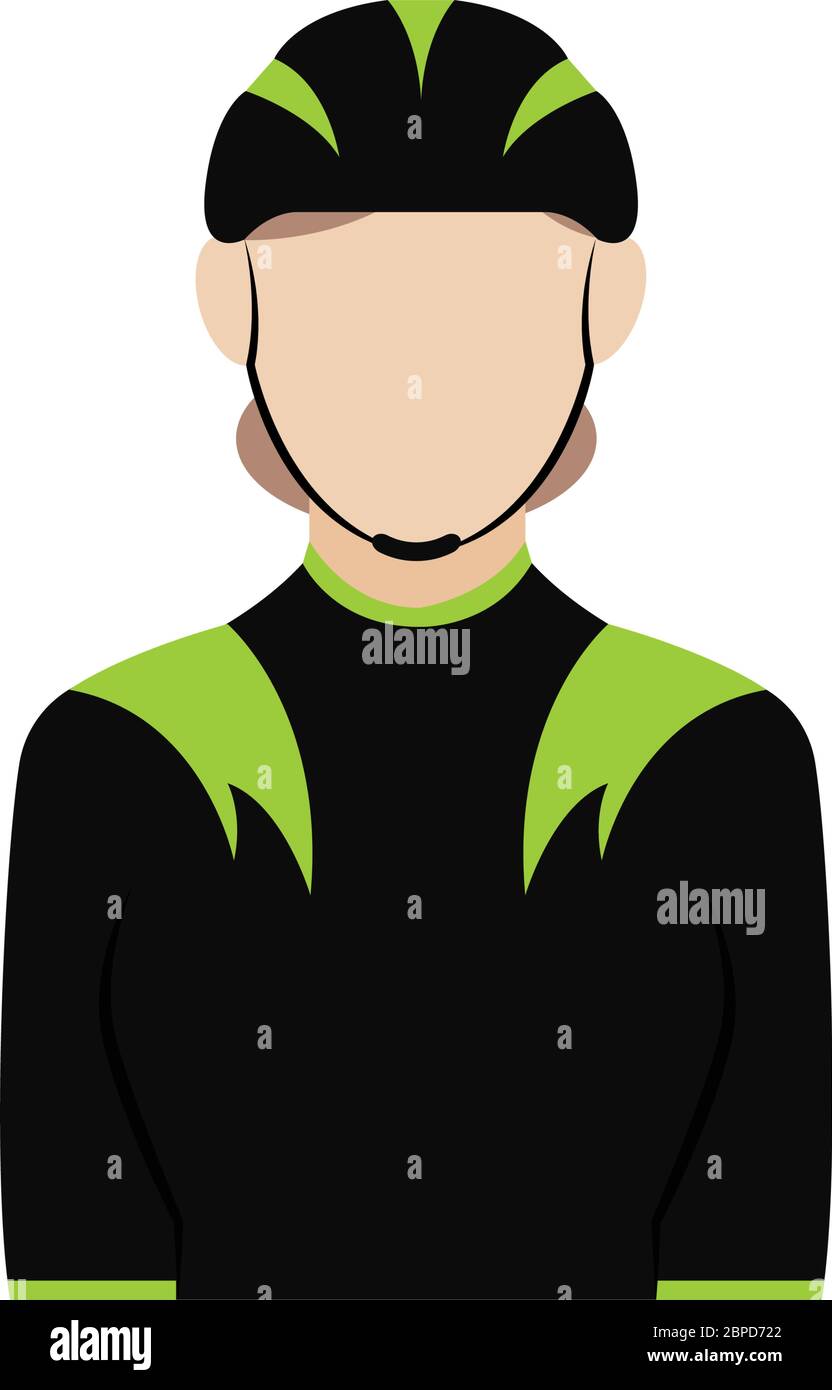 Isolated cyclist icon Stock Vector Image & Art - Alamy