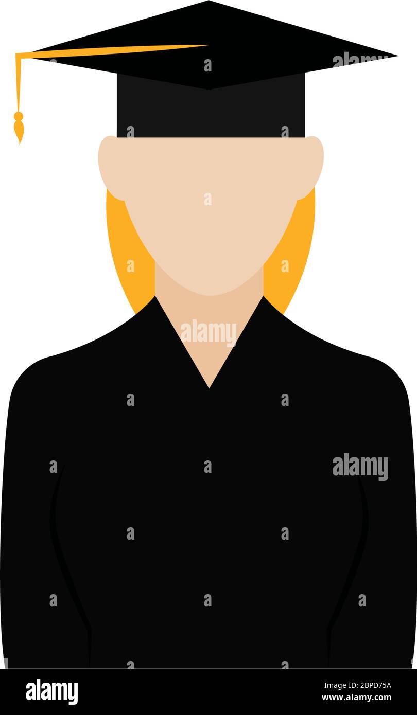 Isolated graduate student icon Stock Vector Image & Art - Alamy
