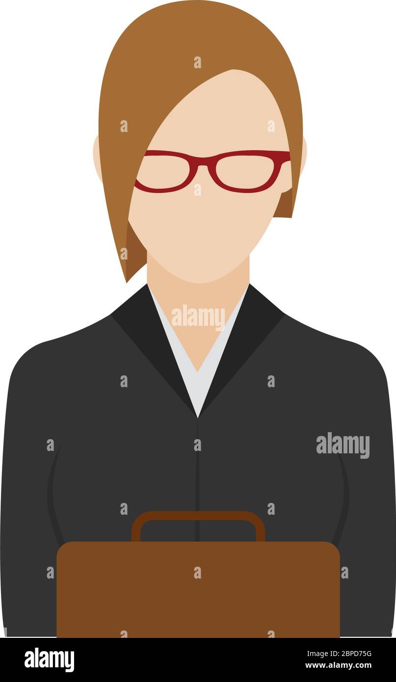 Isolated attorney icon Stock Vector Image & Art - Alamy