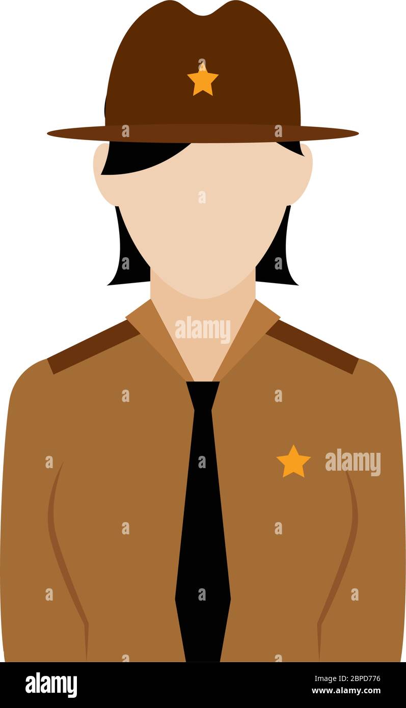 Isolated ranger icon Stock Vector Image & Art - Alamy
