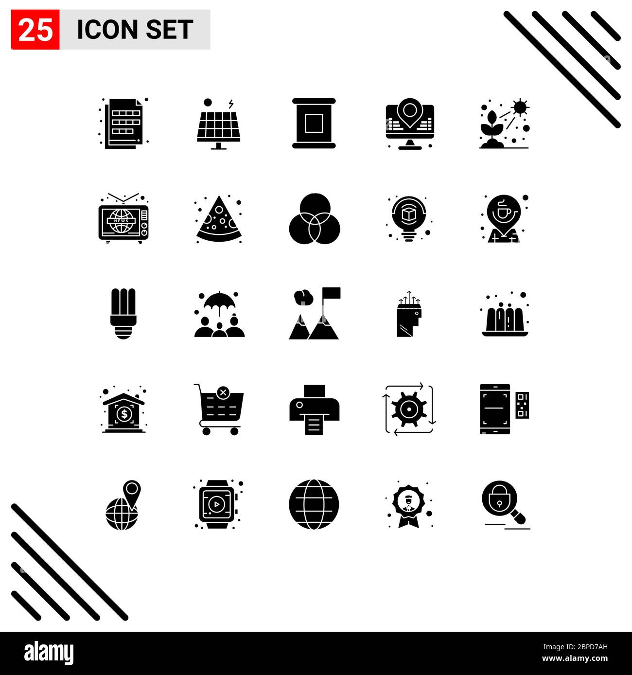 Solar imaging Stock Vector Images - Alamy