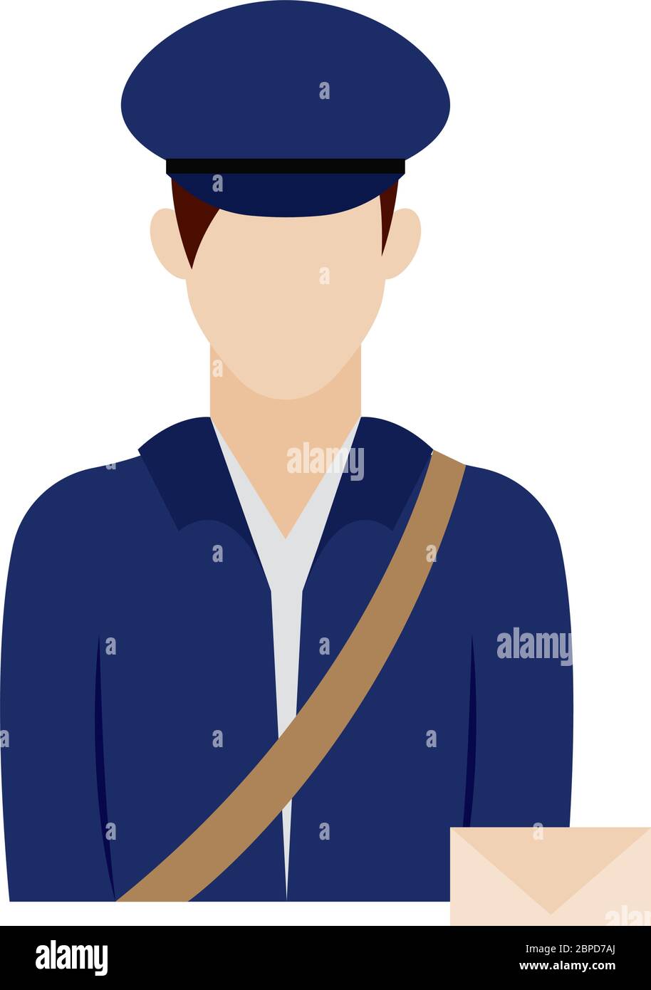 Set Postman Cut Out Stock Images & Pictures - Alamy
