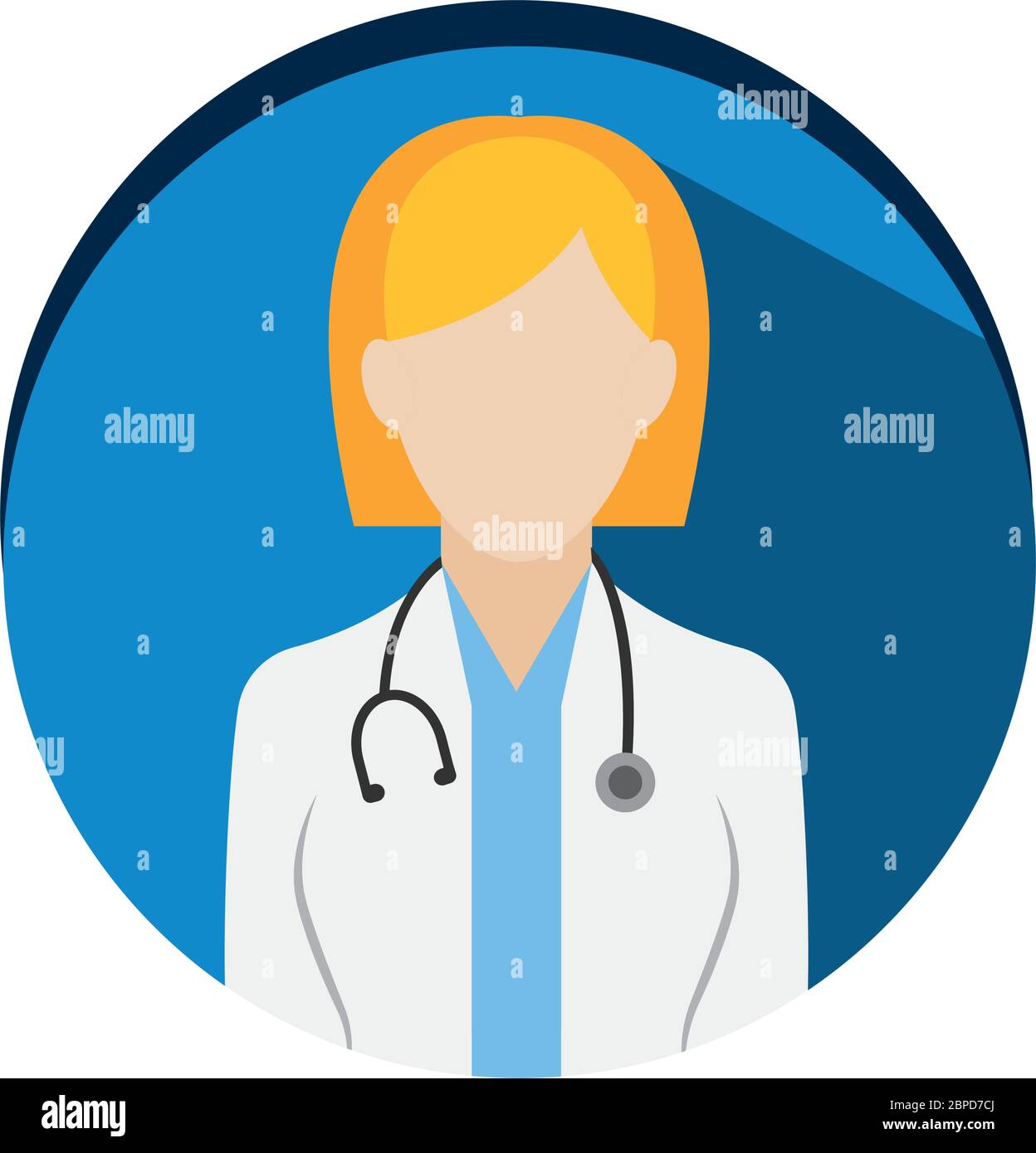 Isolated doctor icon Stock Vector Image & Art - Alamy