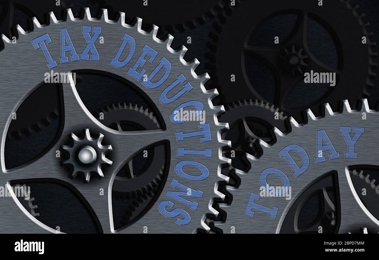 Text sign showing Tax Deductions. Business photo showcasing an amount ...