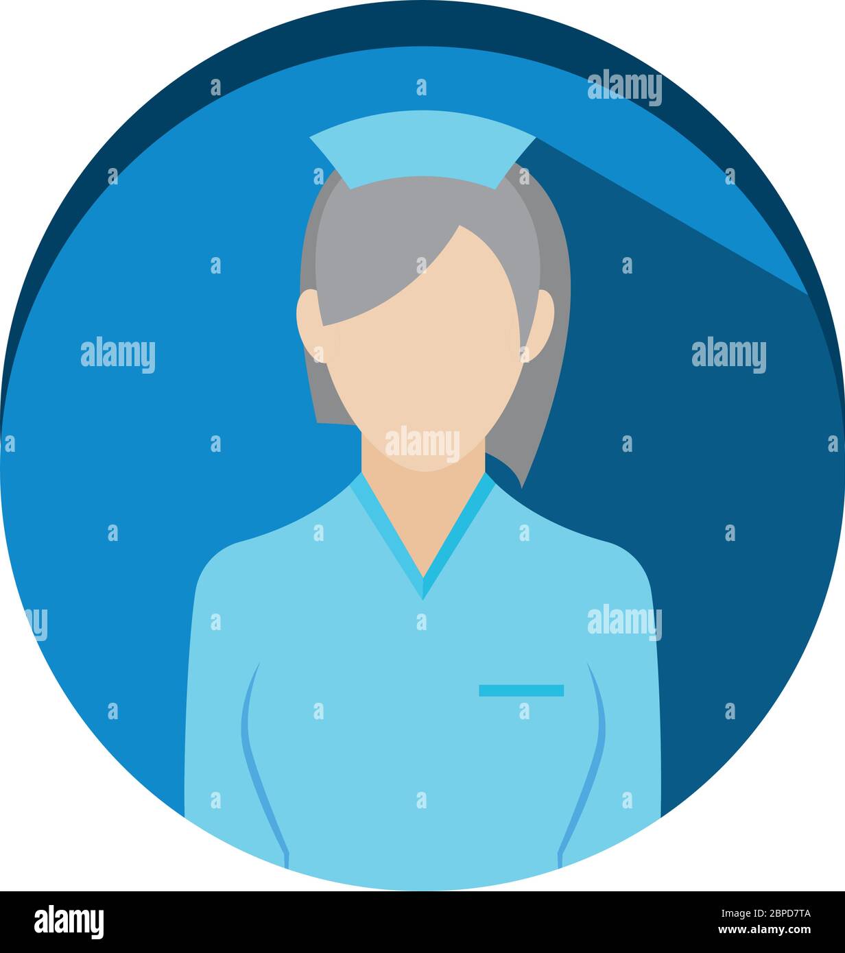 Isolated nurse icon Stock Vector Image & Art - Alamy