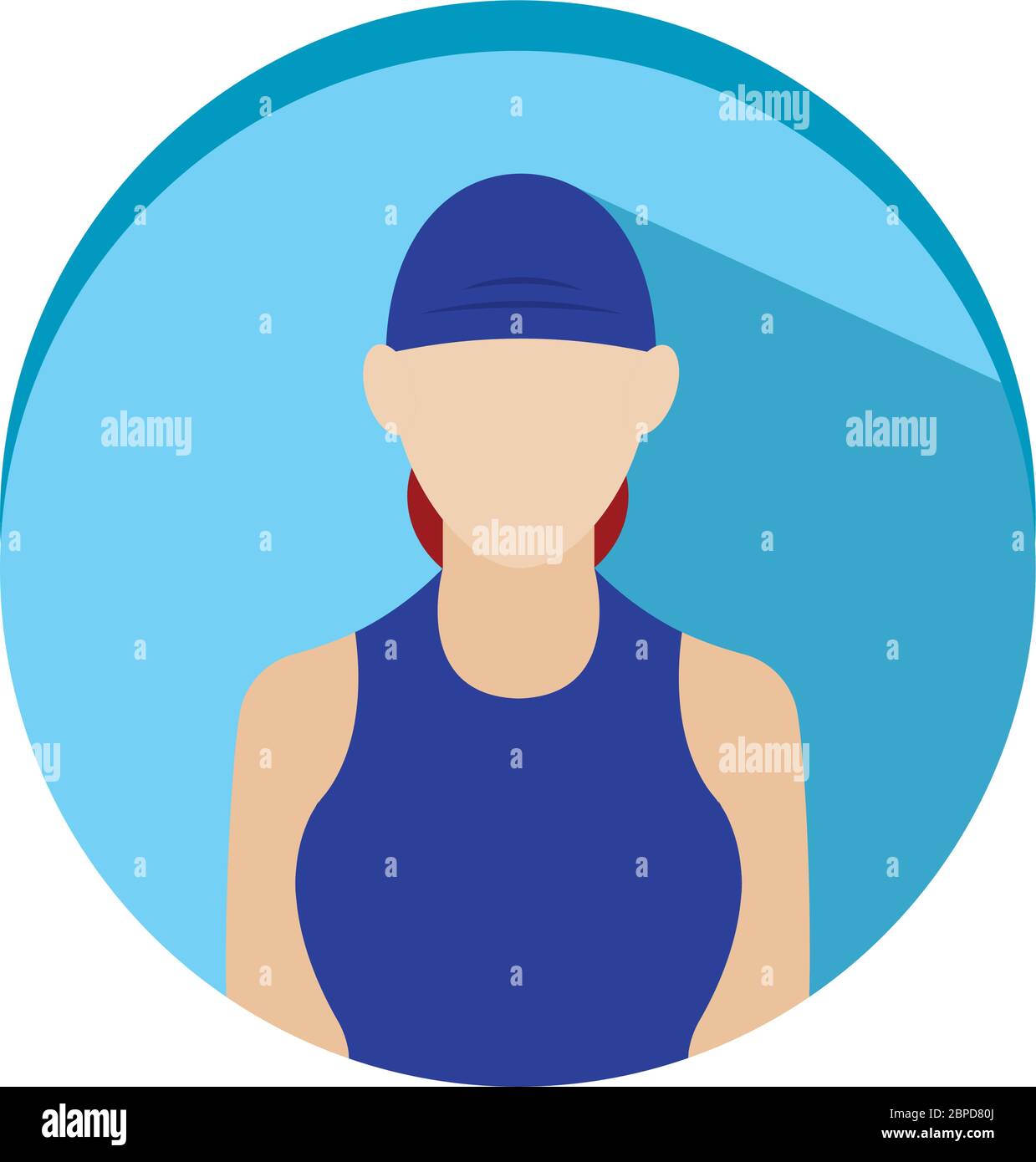 Isolated swimmer icon Stock Vector Image & Art - Alamy