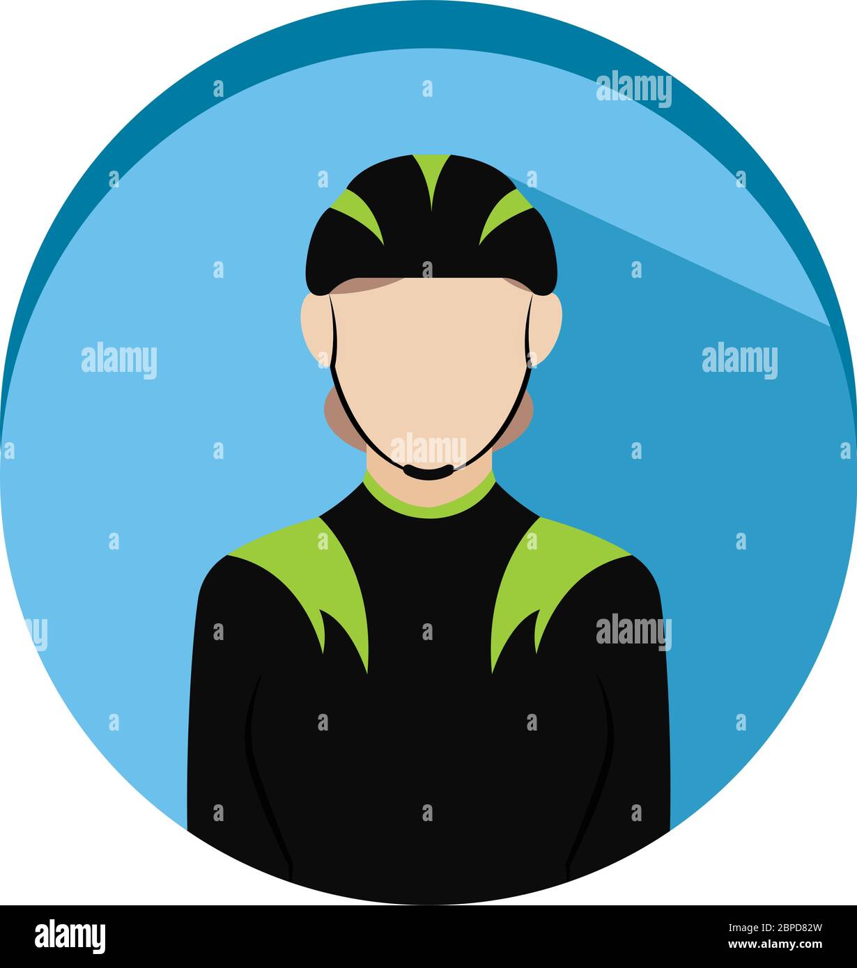 Isolated cyclist icon Stock Vector Image & Art - Alamy