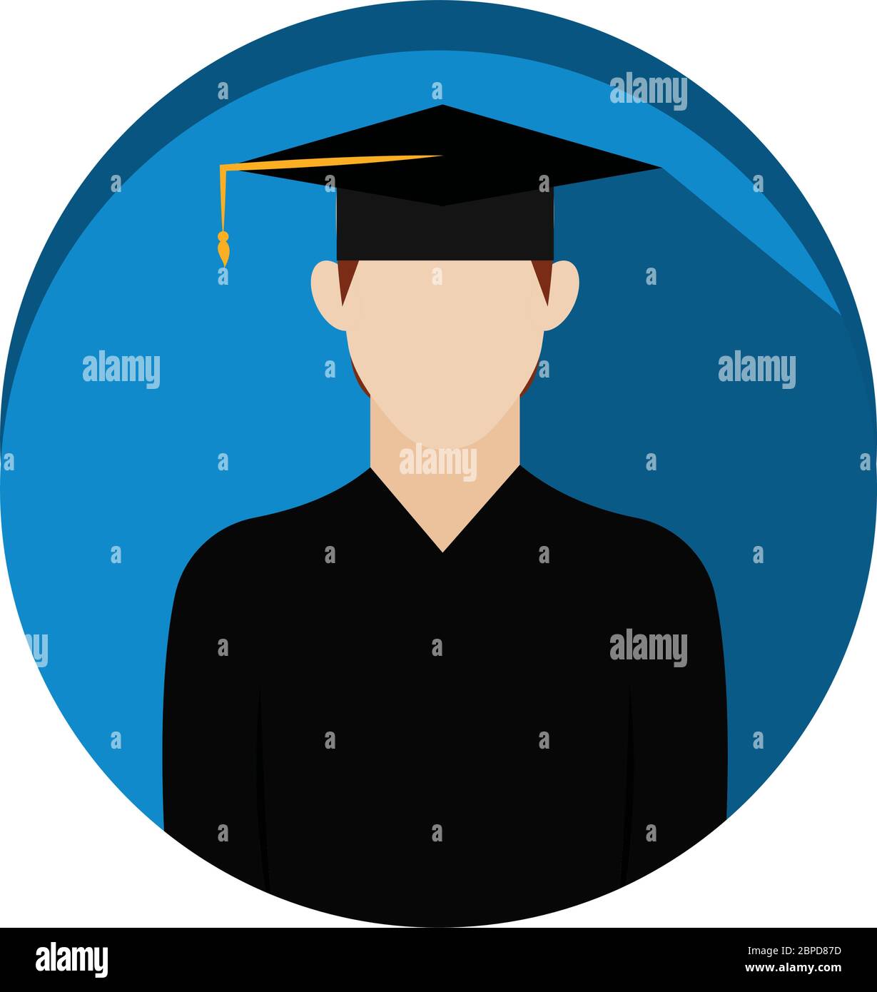 Isolated graduate student icon Stock Vector Image & Art - Alamy