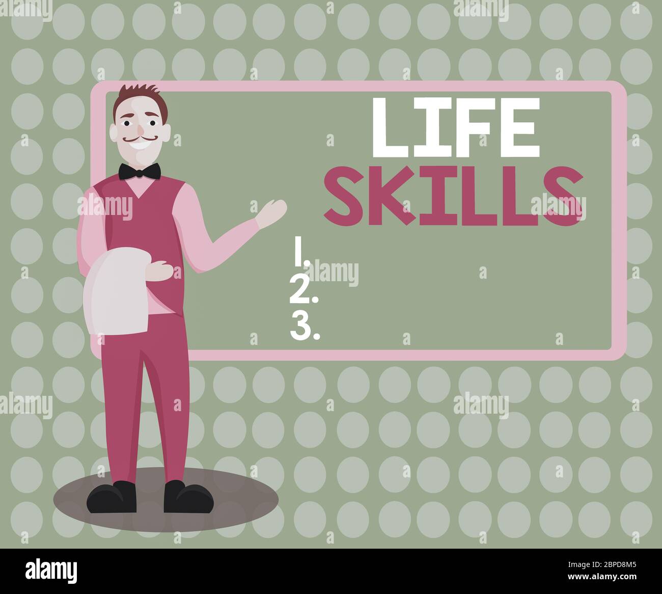 Handwriting text writing Life Skills. Conceptual photo skill that is ...