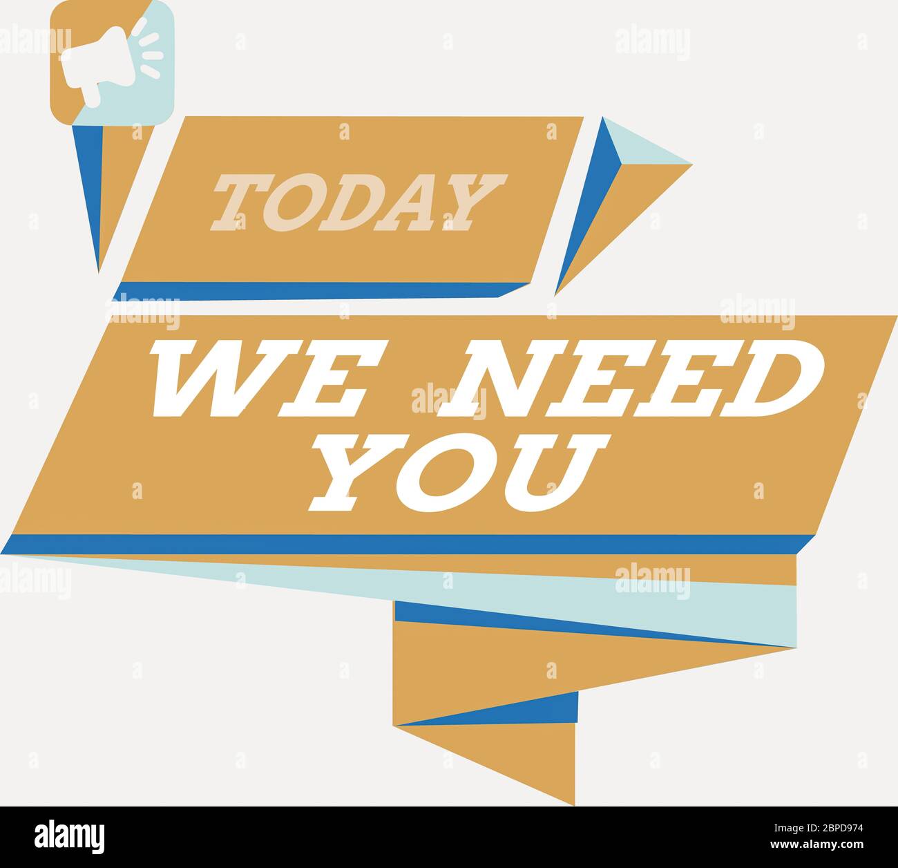 Word writing text We Need You. Business photo showcasing asking someone ...