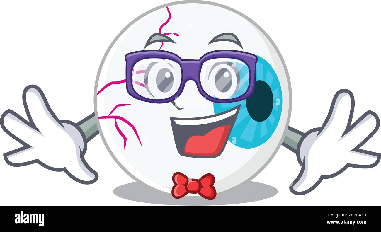 Geek Glasses Cartoon