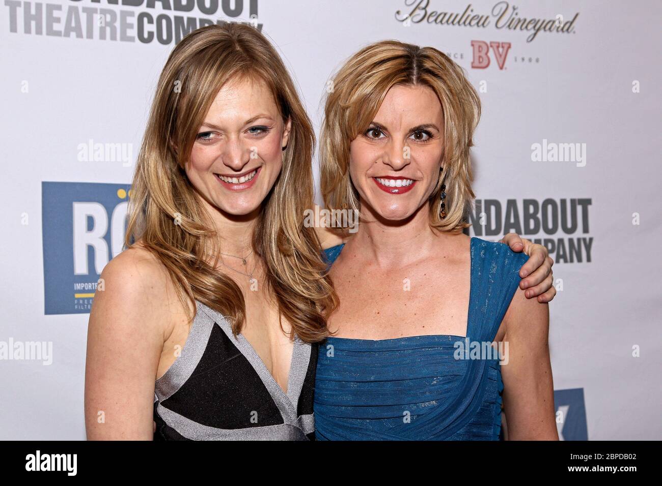New York, NY, USA. 12 March, 2012. Marin Ireland, Jenn Colella at the ...