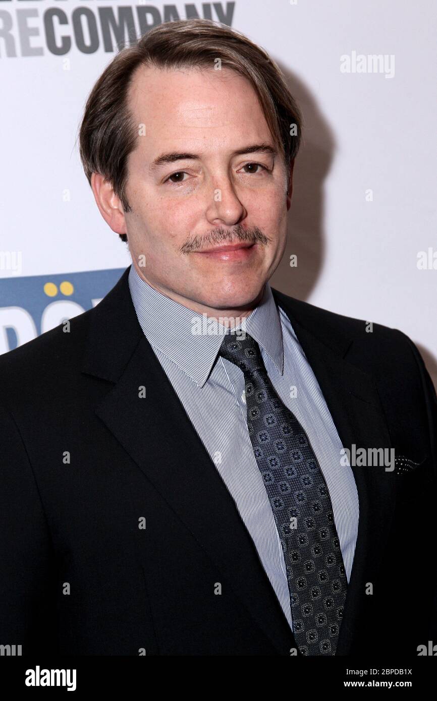 New York, NY, USA. 12 March, 2012. Matthew Broderick at the Roundabout ...