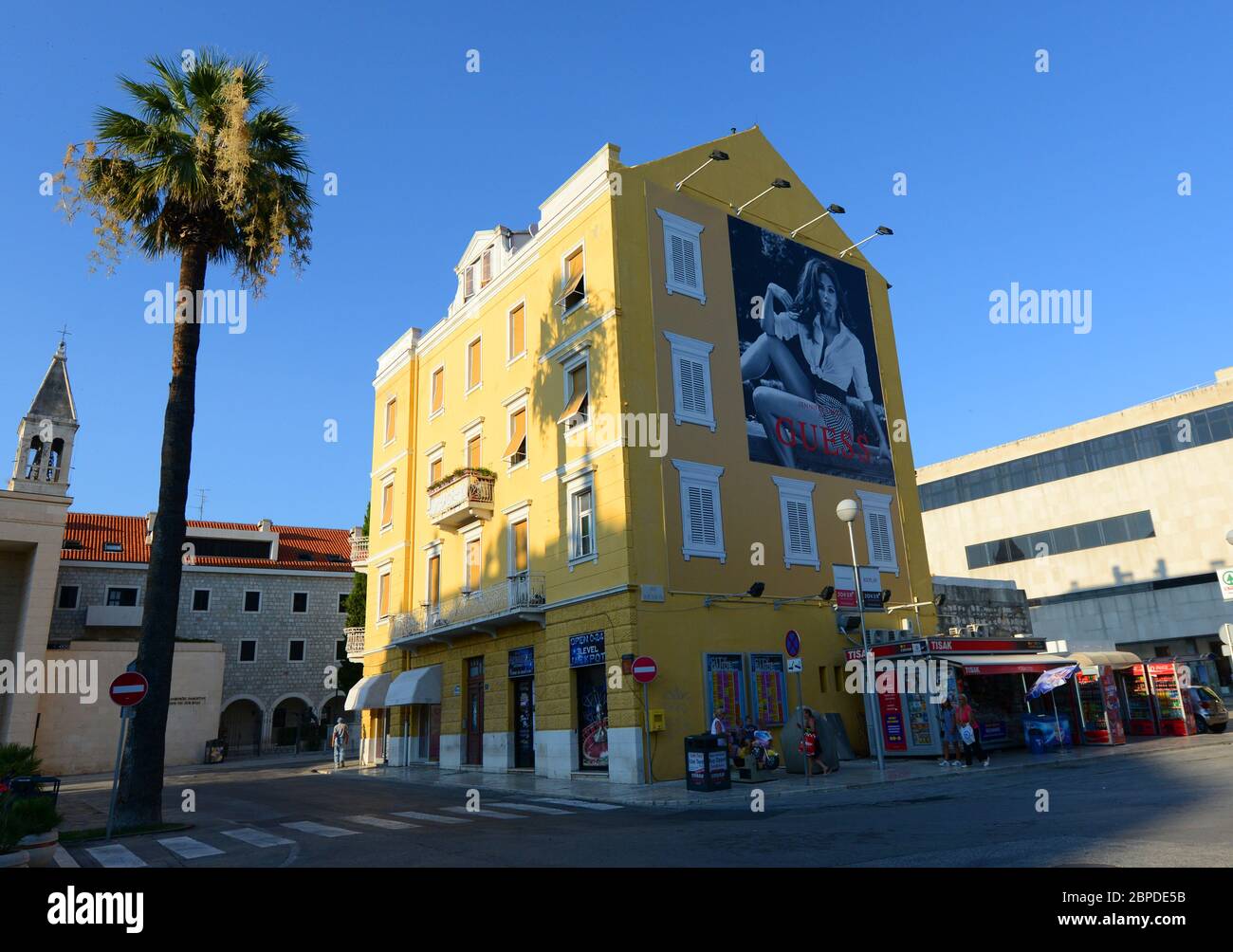 Beautiful old buildings in Split, Croatia Stock Photo - Alamy