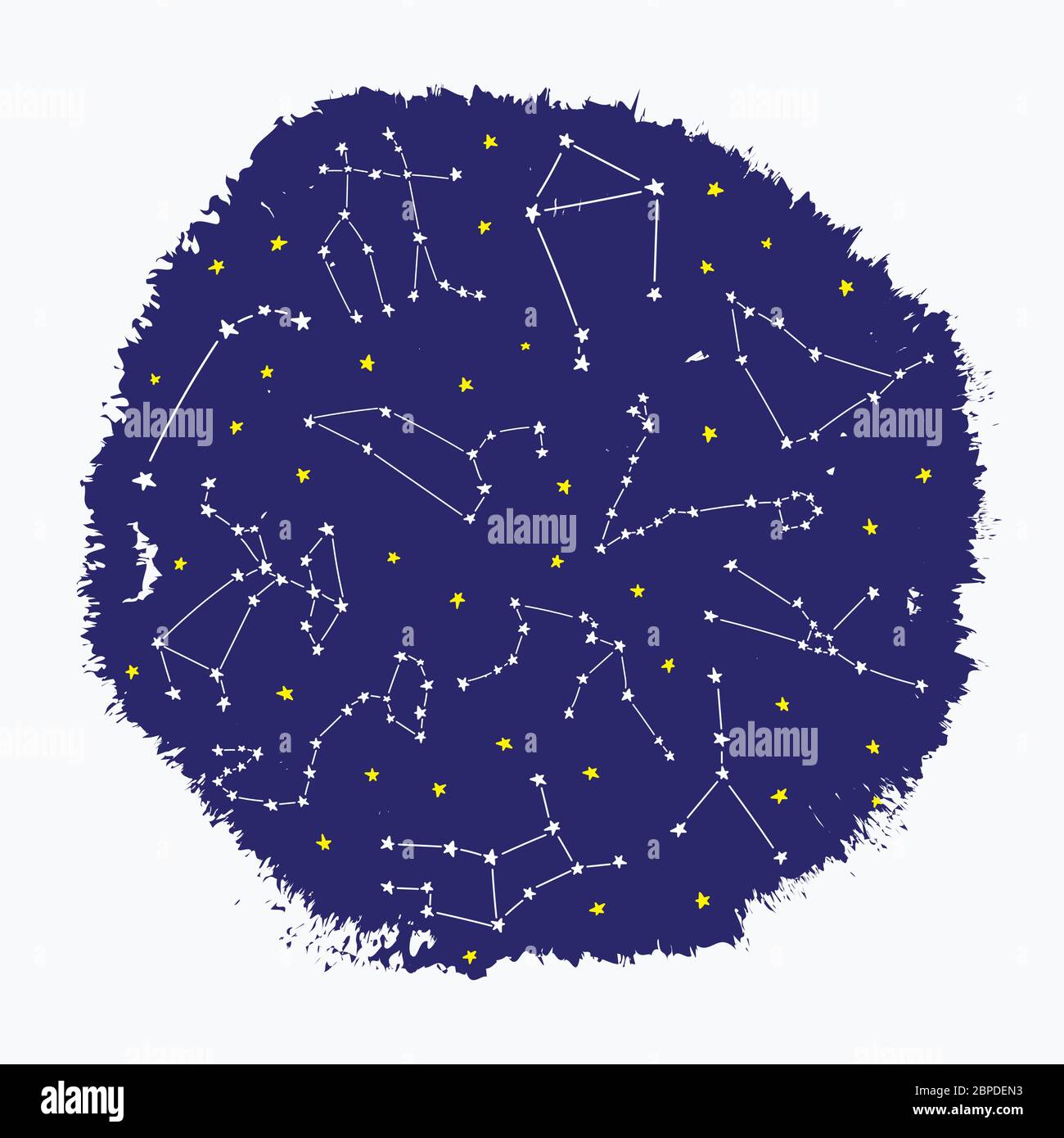 Constellations Map For Kids