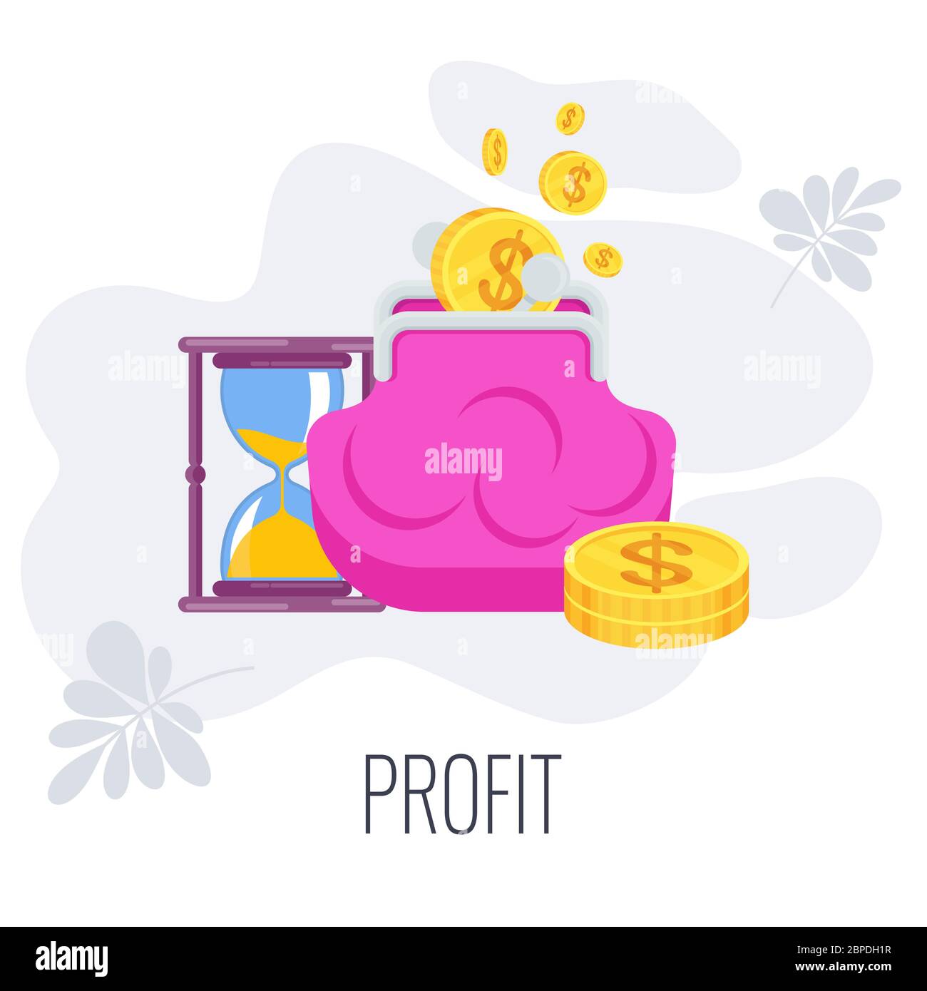 Profit Infographics strategy Pictogram. Flat vector illustration Stock ...