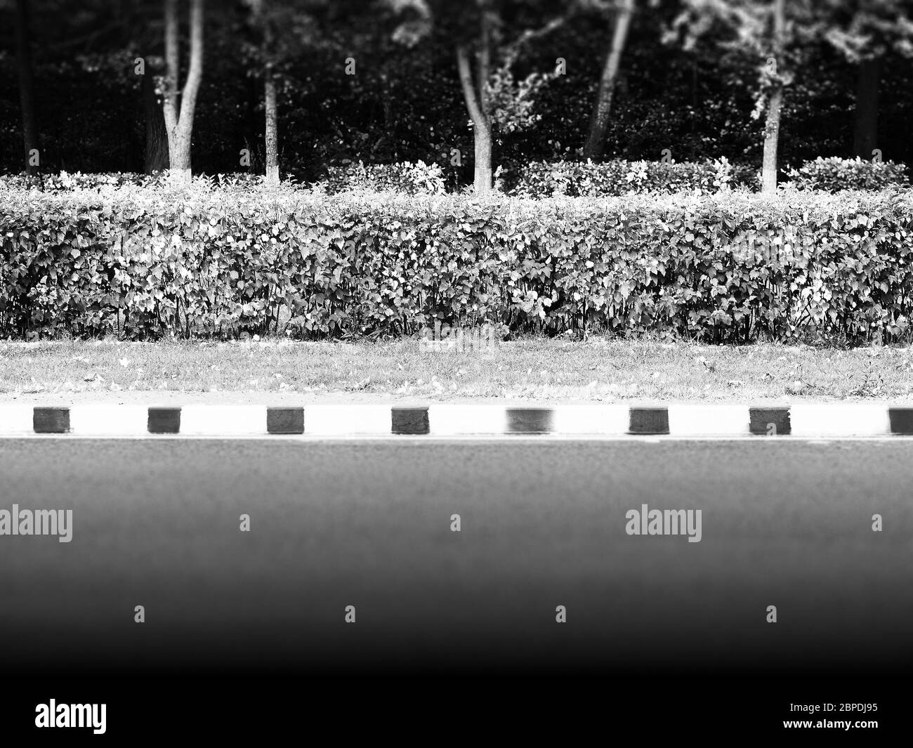 Park borders Black and White Stock Photos & Images - Alamy