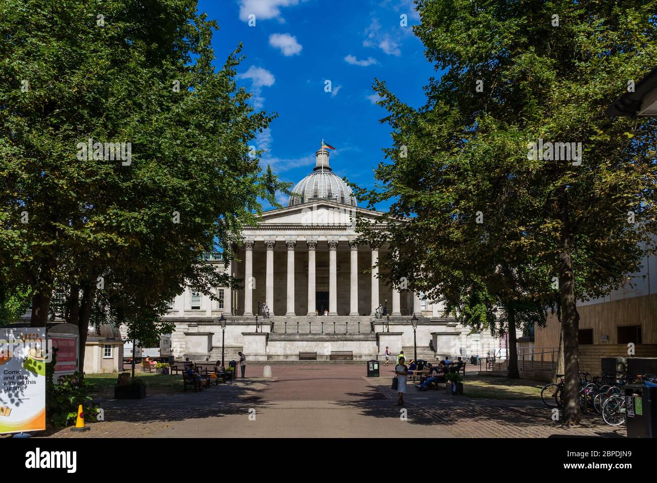 UCL University College Cruciform building in London, England, UK Stock ...