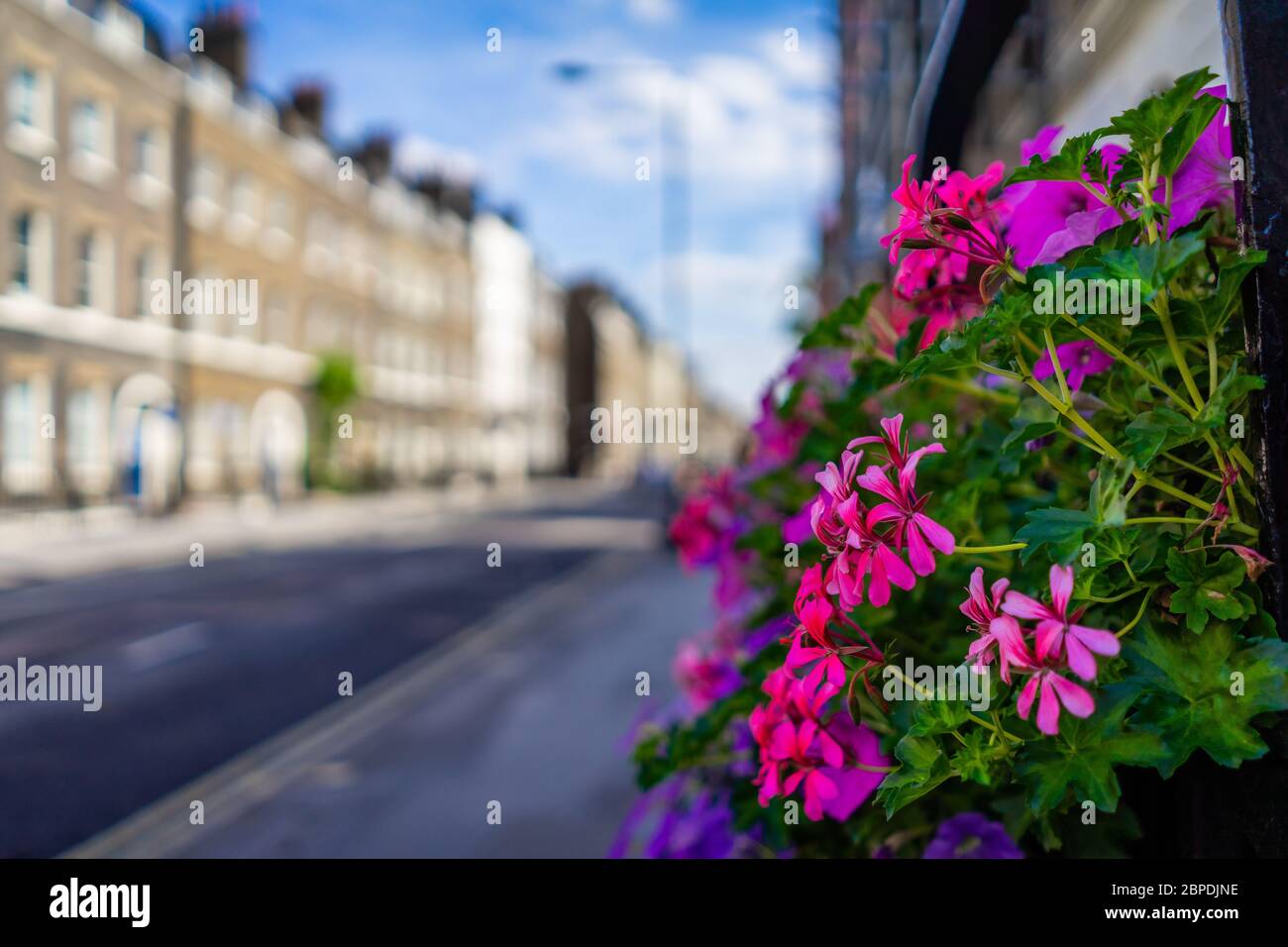 London street typical buiding, England, UK Stock Photo - Alamy