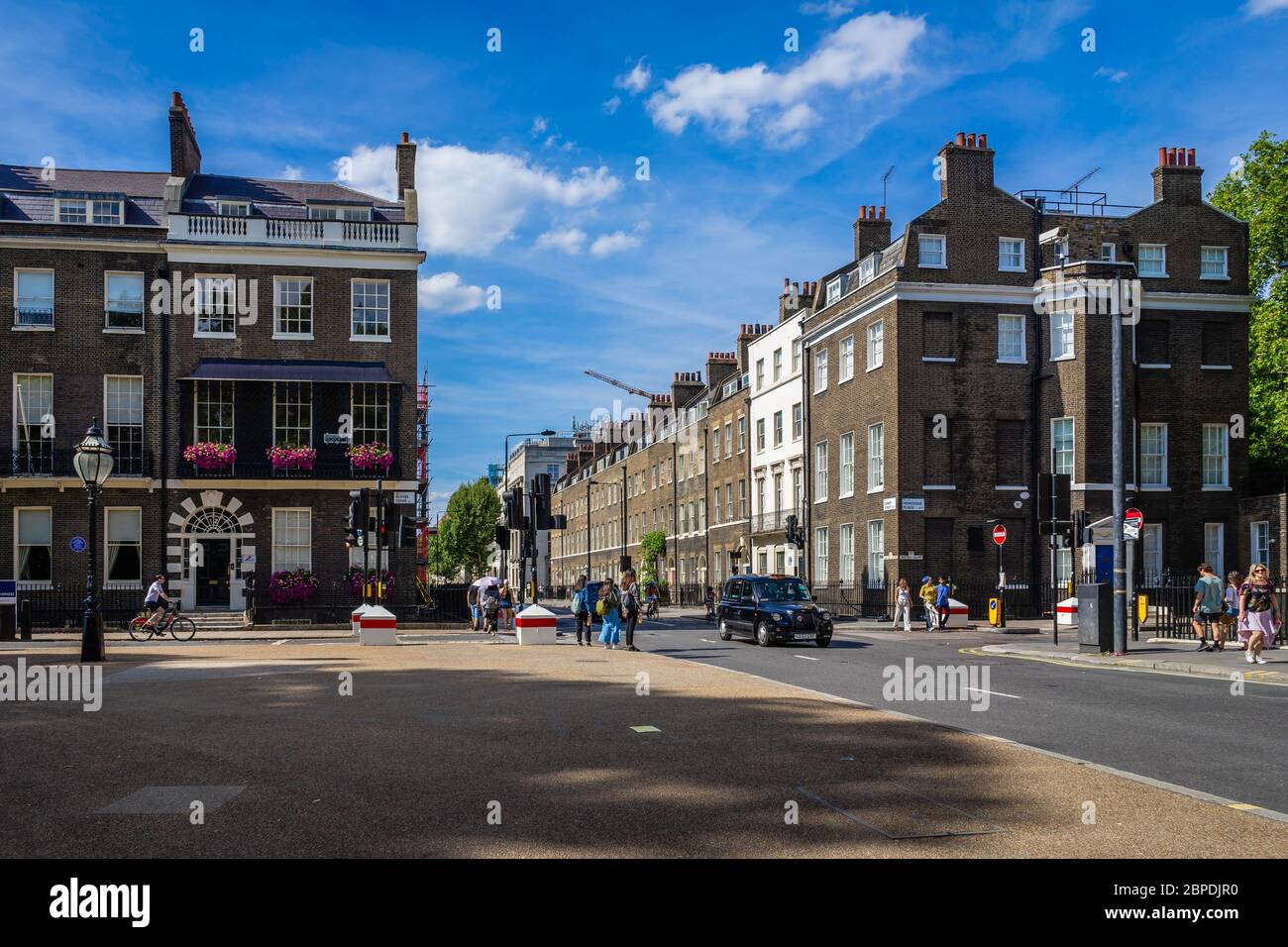 London street typical buiding, England, UK Stock Photo - Alamy