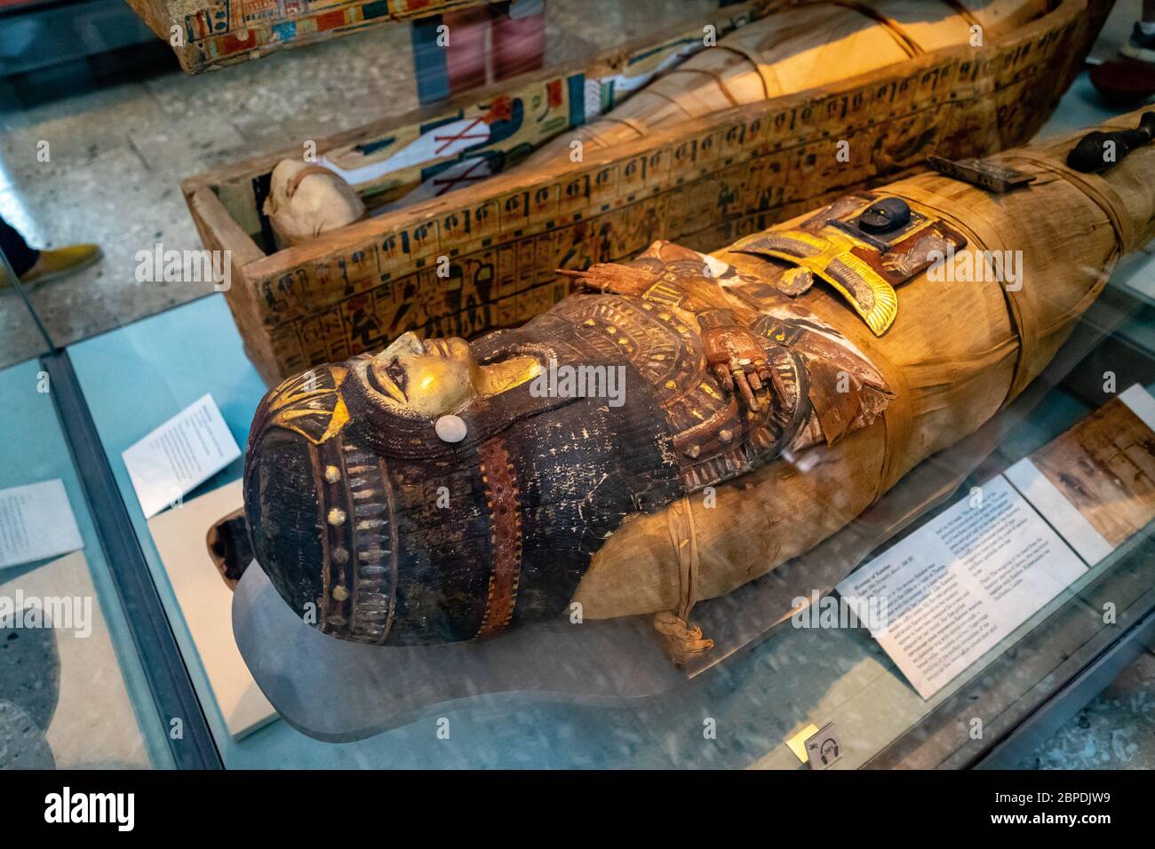 Mummy egypt, The British Museum in London, England, UK Stock Photo - Alamy