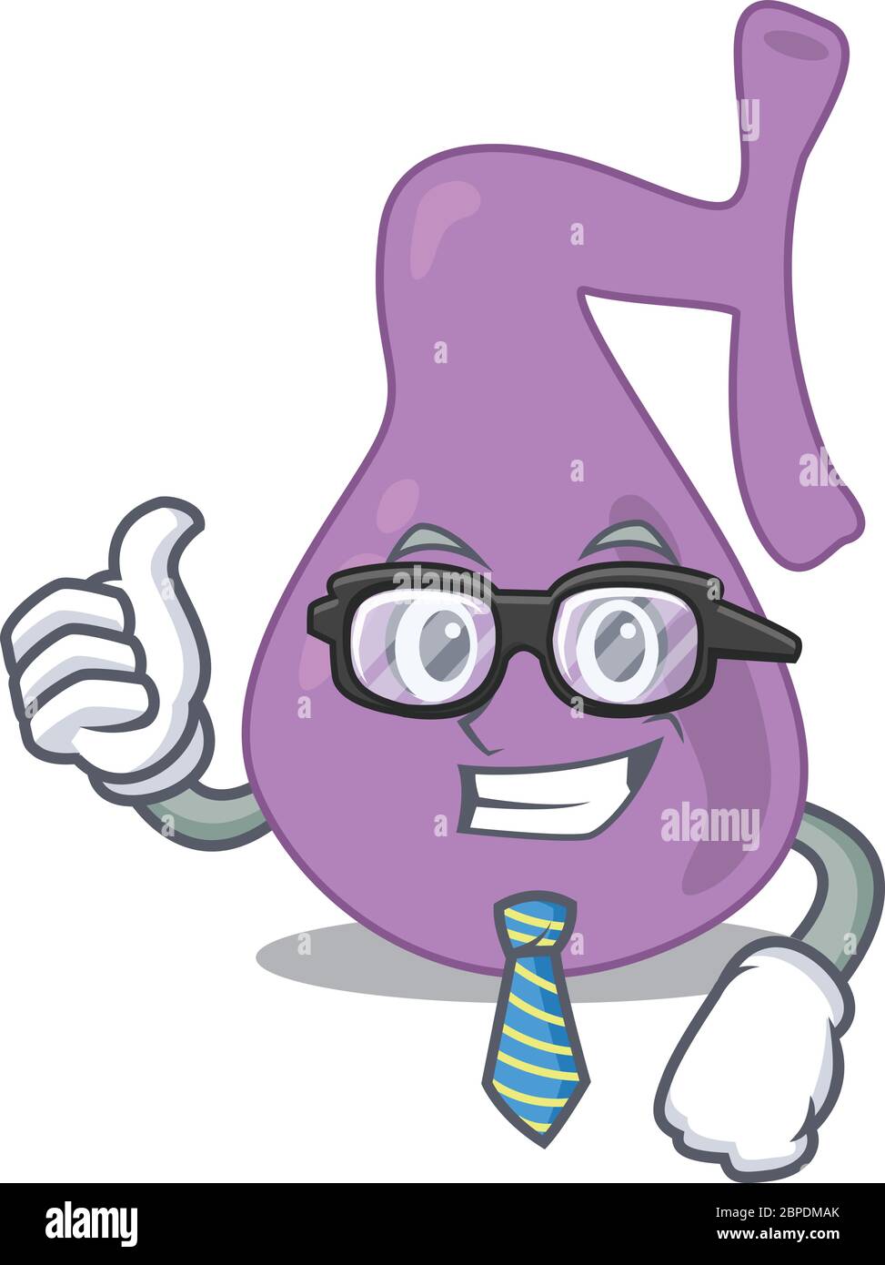 cartoon drawing of gall bladder Businessman wearing glasses and tie ...