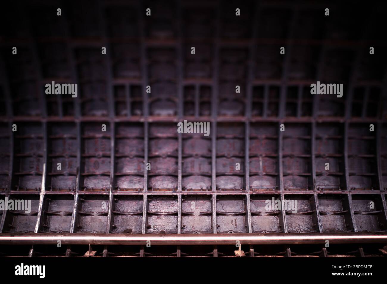 Metro tunnel in detail texture background Stock Photo - Alamy