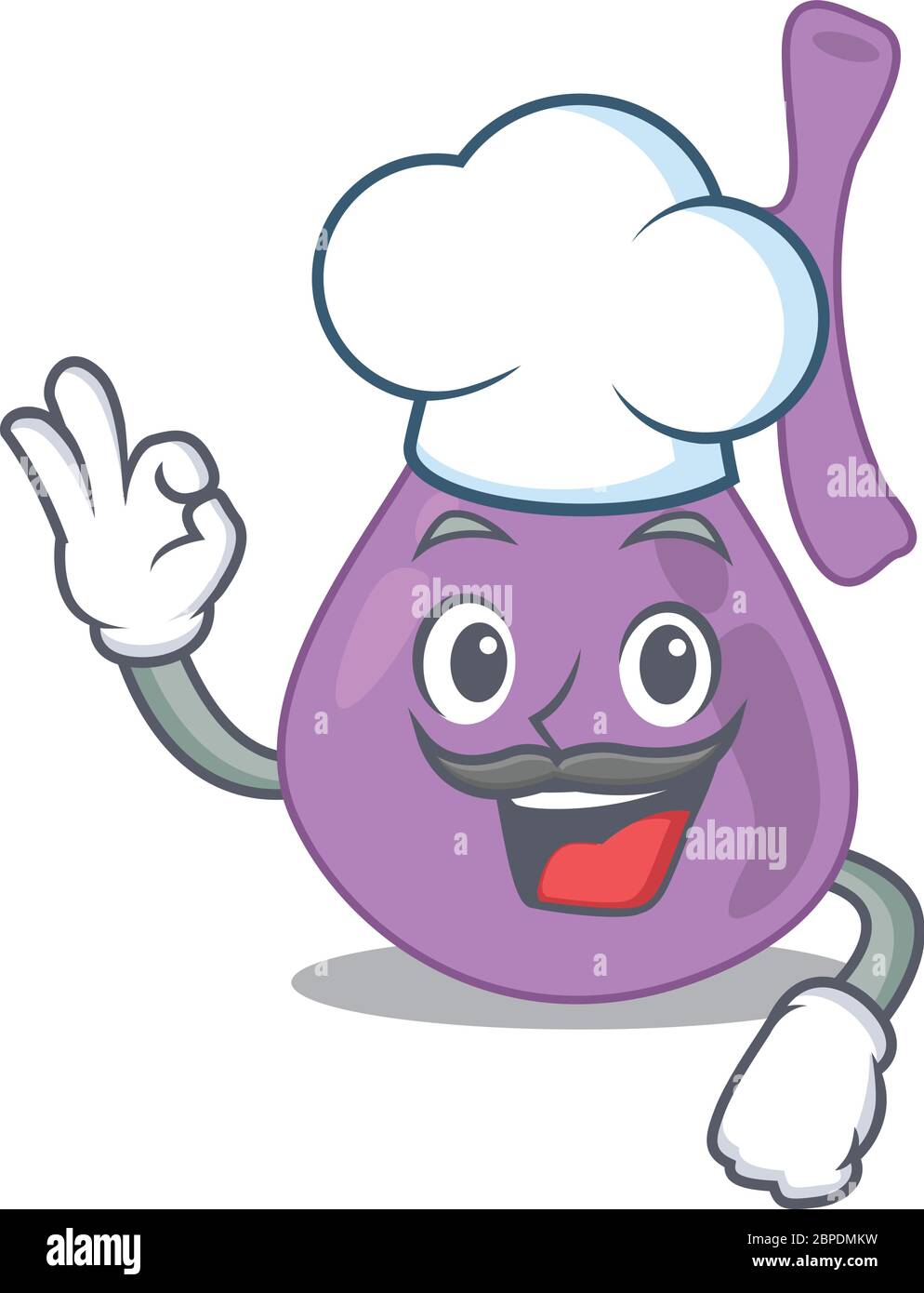 Talented gall bladder chef cartoon drawing wearing chef hat Stock ...