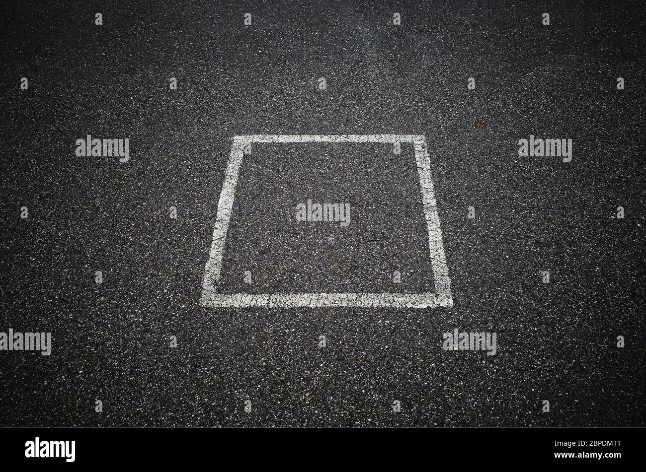 Square cube road marking background Stock Photo - Alamy