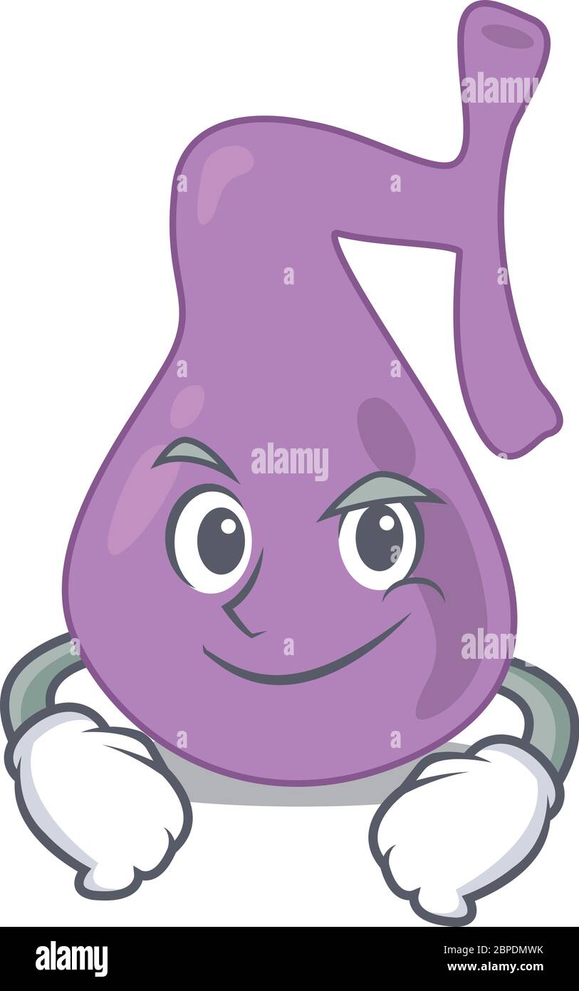 A cute arrogant caricature design of gall bladder having confident ...