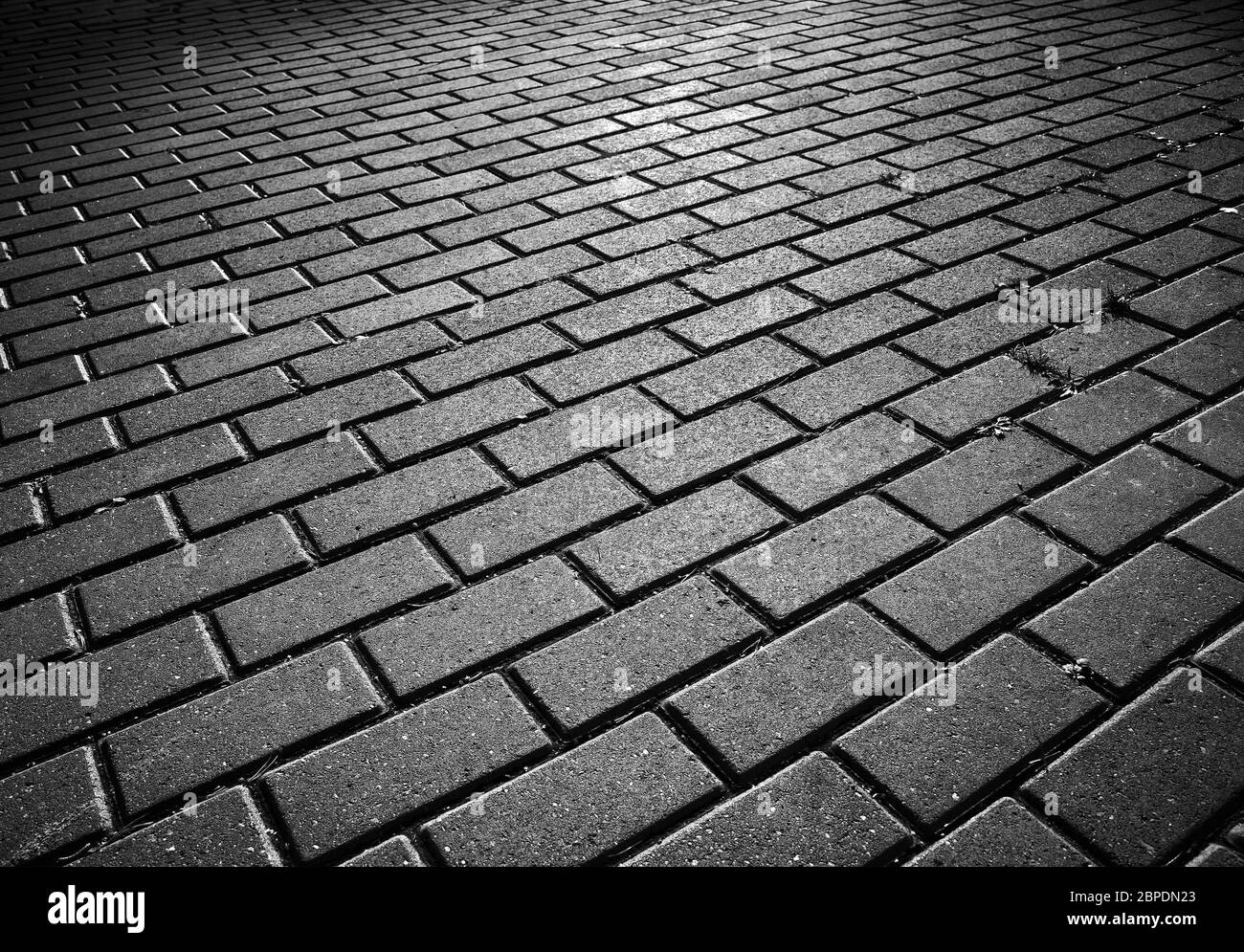 Diagonal street pavement tiles texture background Stock Photo - Alamy