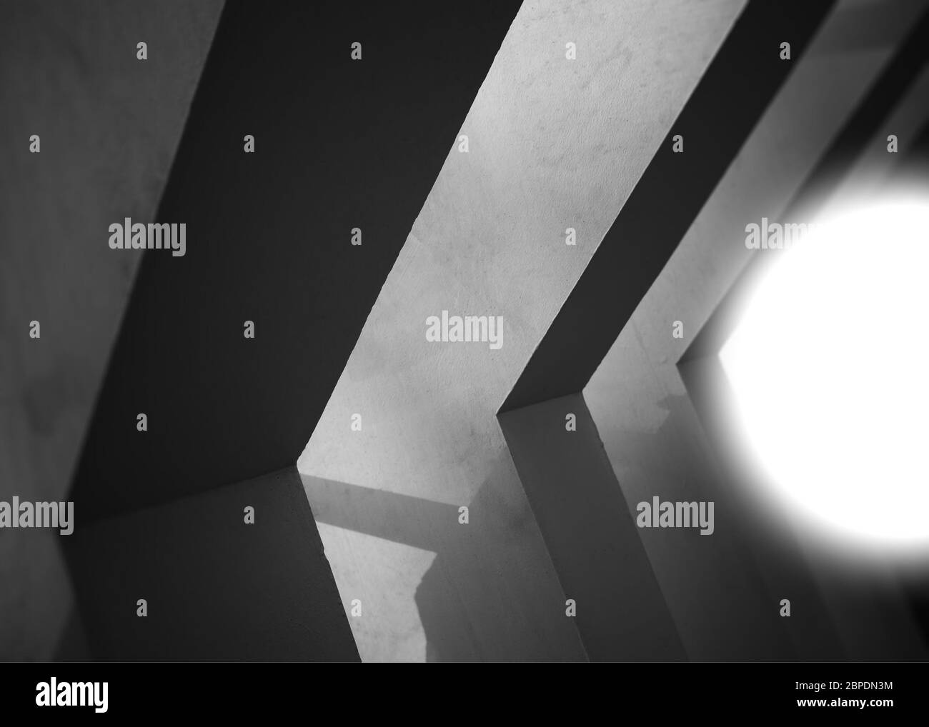 Diagonal lines and shapes Black and White Stock Photos & Images - Alamy